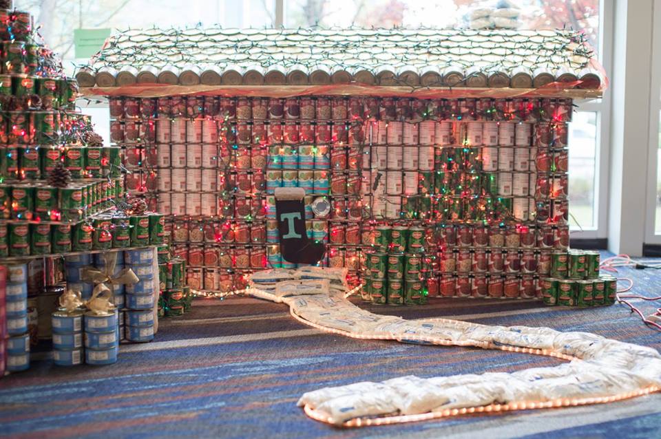 Civil Engineers Build Canstruction for Second Harvest | Department of ...