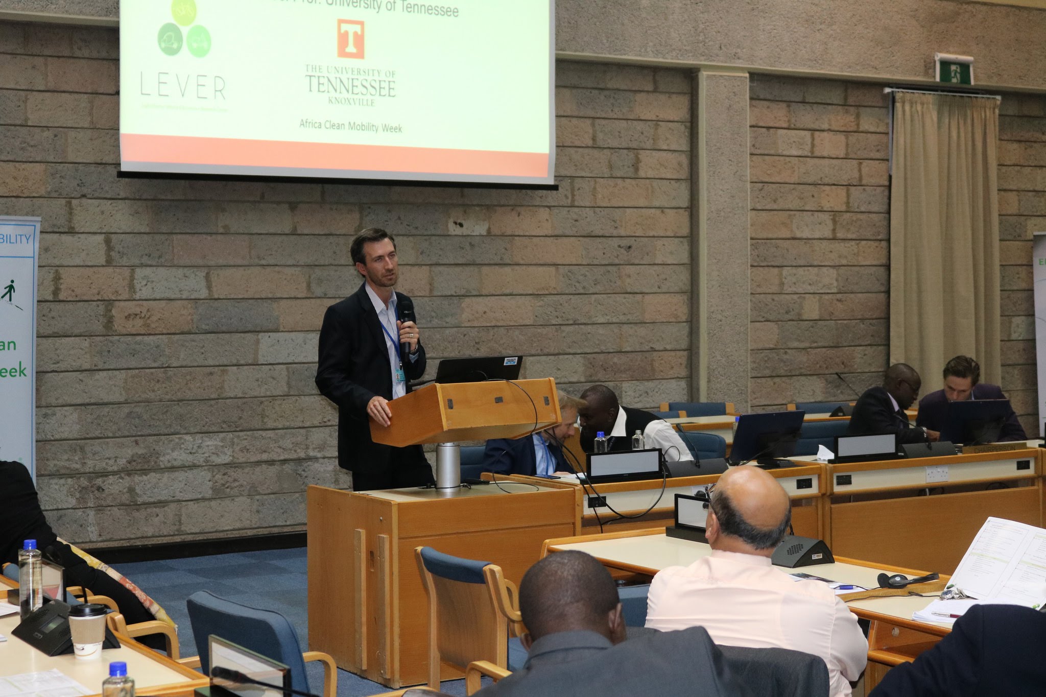 Cherry speaks at African conference | Department of Civil and ...