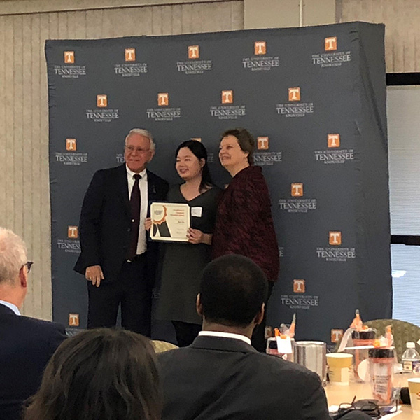 Joshua Fu and Students Honored by Graduate Student Senate | Department ...